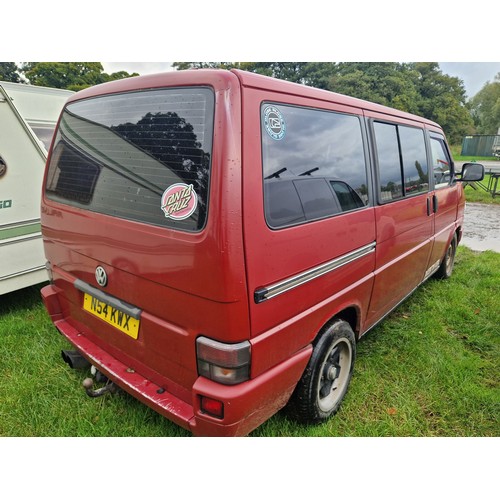 Volkswagen T4 transporter minibus 2.4d. 1996. Runs and drives, MOT ...
