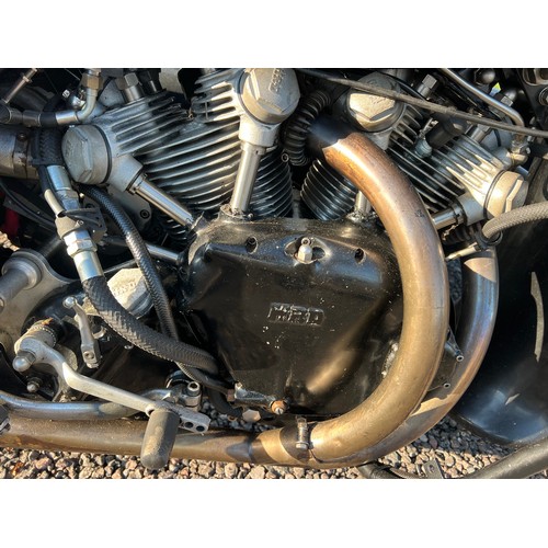 Vincent Series C Black Shadow motorcycle. 1953. 998cc. Frame No ...