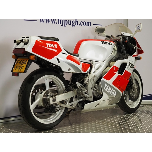 Yamaha TZR 250 3MA motorcycle. 1989. 249cc. Frame No. 3MA-007821 Engine ...