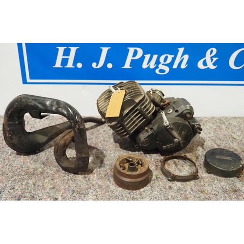 Beta TR34 260cc engine with new mains and seals