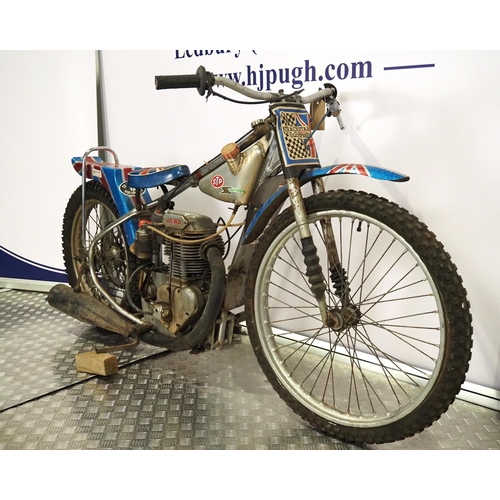 Jawa speedway motorcycle. Engine No. 7726 This bike has been dry stored ...