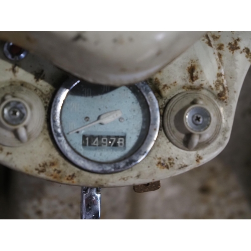 Triumph Tigress Scooter project. 1961. 250cc Engine turns over, was ...