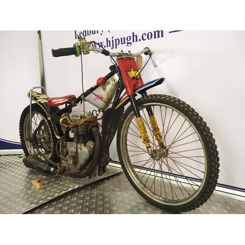 Jawa 500speedway motorcycle. 1980. 500cc Engine No. E5290 This bike was ...