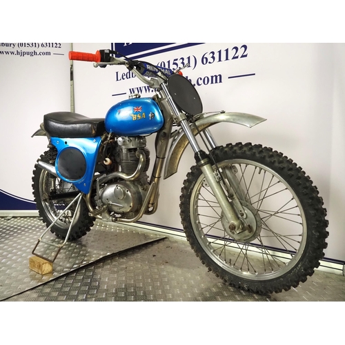 Cheney BSA scrambler. 1970. 500cc Frame No. MK4 501 Engine No. B44EA ...