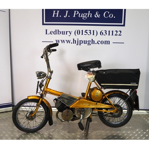 Raleigh Wisp autocycle. 1967. 50cc Part of a deceased estate. Engine ...