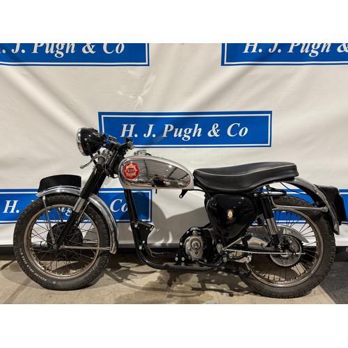 BSA B33 Goldstar replica motorcycle project. Frame No. CB31.13339 ...