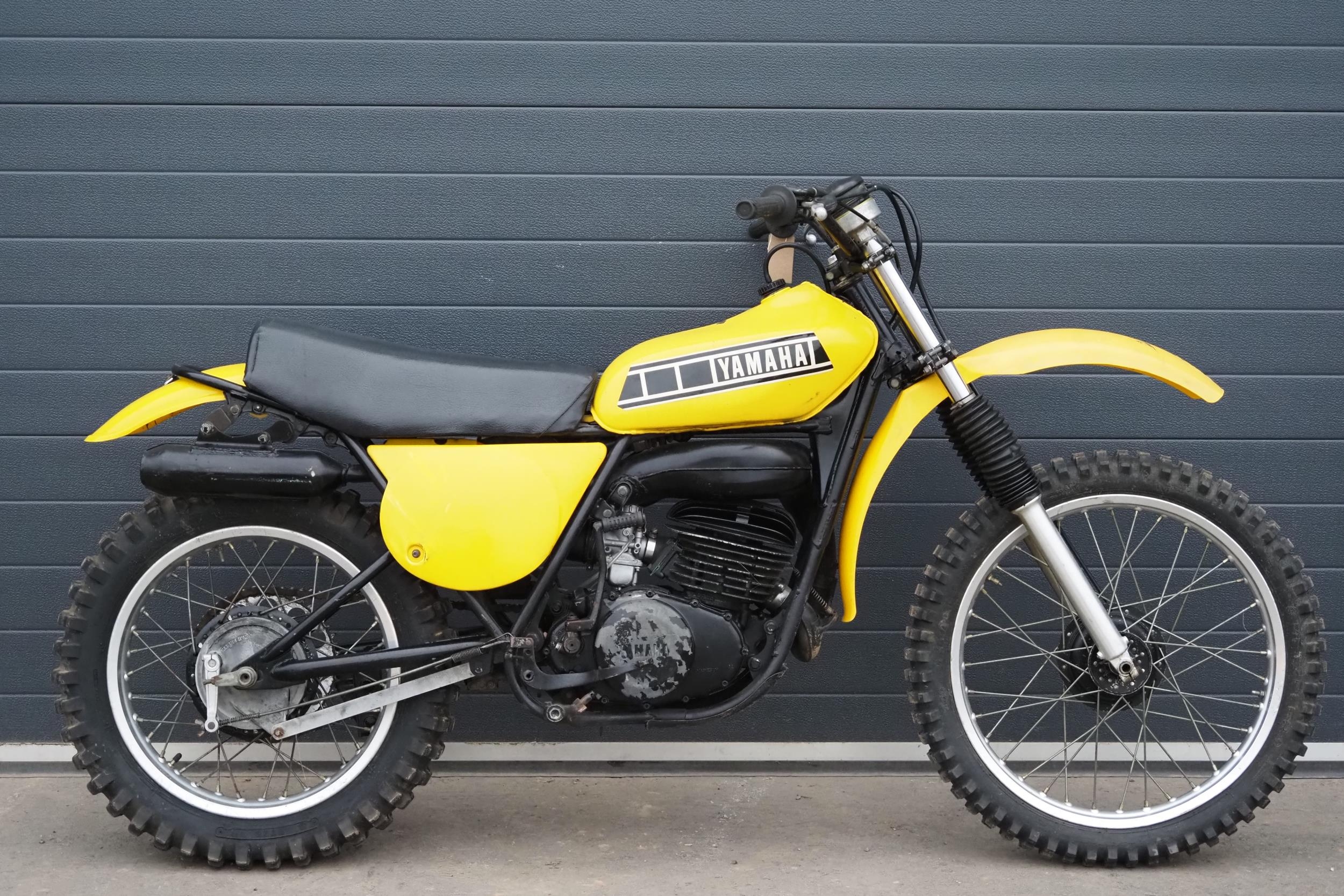 Yamaha YZ250 motocross bike. Frame No. 509 100685 Engine No. 509 100685 Runs and rides but has been