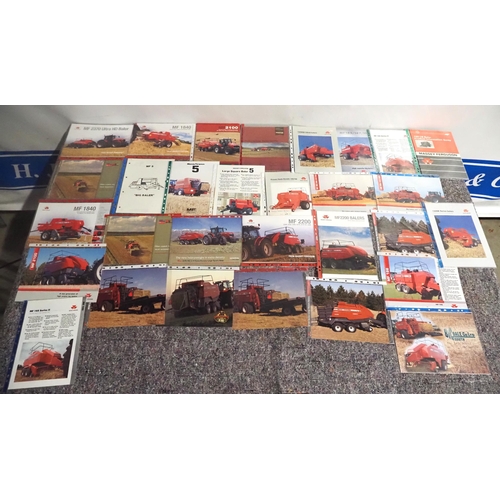Massey Ferguson large square baler brochures - 30