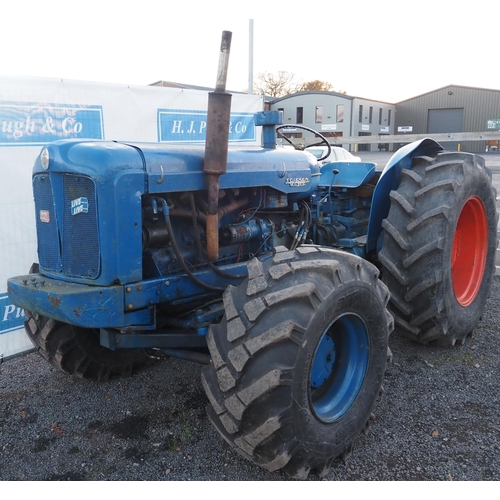Fordson Major 4WD tractor. 6 Cylinder, runs well, good tyres. High rise ...