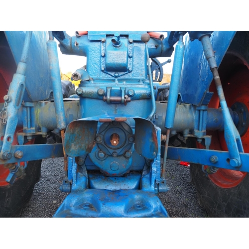 Fordson Major 4WD tractor. 6 Cylinder, runs well, good tyres. High rise ...