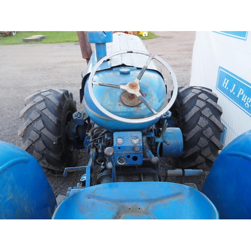 Fordson Major 4WD tractor. 6 Cylinder, runs well, good tyres. High rise ...