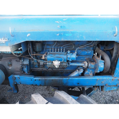 Fordson Major 4WD tractor. 6 Cylinder, runs well, good tyres. High rise ...