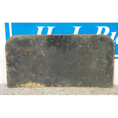 Enamel sign - India tyres 12" x 24"