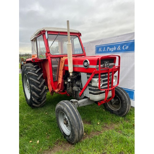 Massey Ferguson 185 tractor. 1976. Very straight, original tractor ...