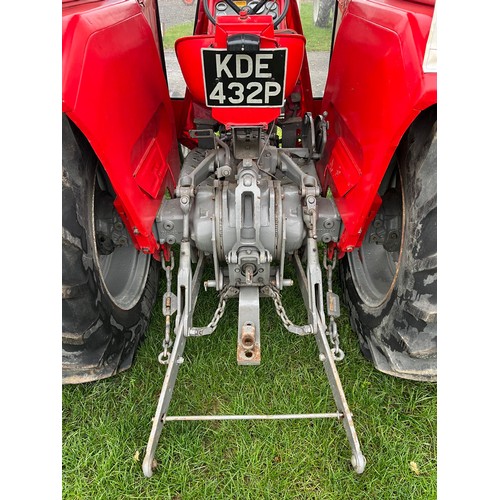 Massey Ferguson 185 tractor. 1976. Very straight, original tractor ...