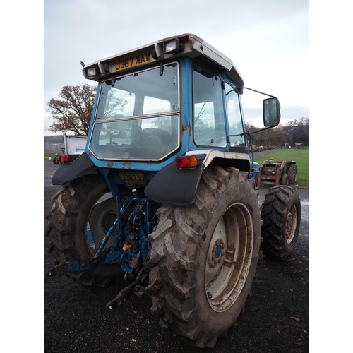 Ford 7610 tractor. 1992. Runs and drives. Reg. J367 XAW. V5 and key in ...