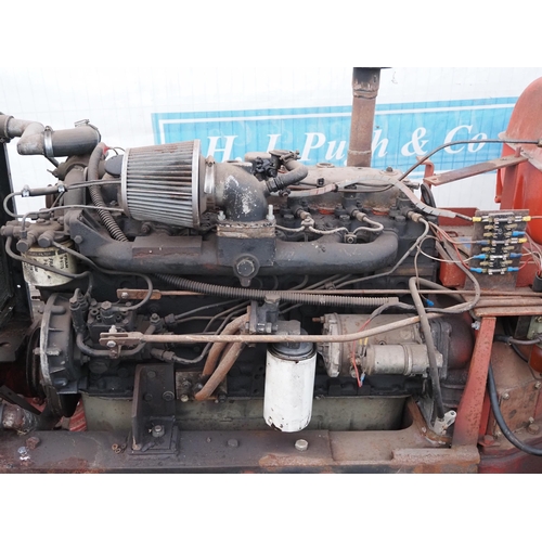 Nuffield tractor. Unfinished project, from deceased estate. Fitted with ...