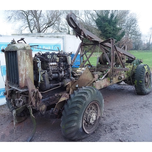Crossley timber lorry. Restoration or spares. C/w letter from DVLA. Reg ...