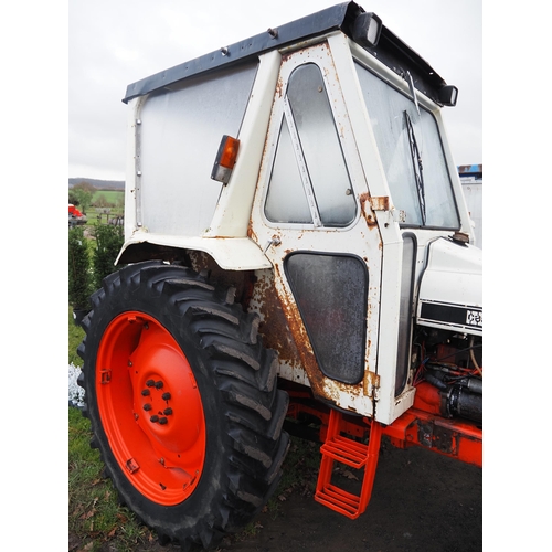 David Brown 996 tractor. 1977. Fitted with 1200 engine, showing 6932 ...