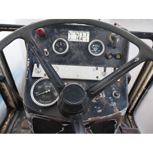 David Brown 996 tractor. 1977. Fitted with 1200 engine, showing 6932 ...