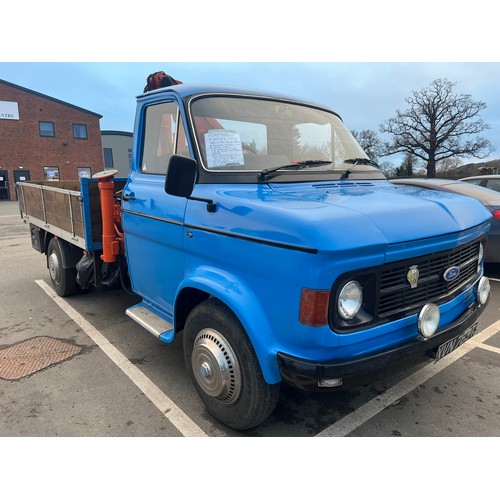 Ford Transit A Series 5 ton truck. 1978. Tax and MOT exempt. Fitted ...