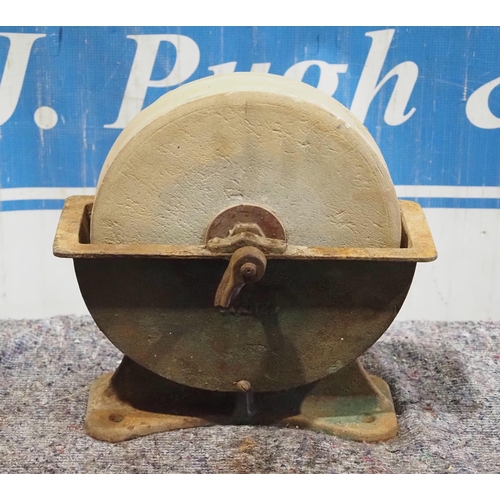 Stone grindstone wheel 8" approx