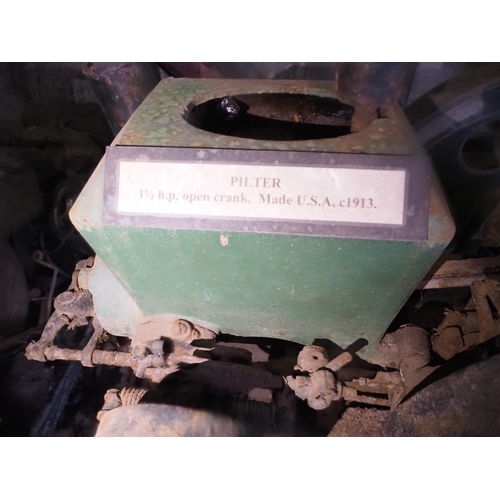 Pilter 1½hp stationary engine. 1913