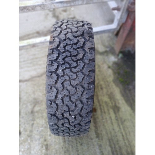 Land Rover wheels and tyres 235/70/R16 - 2