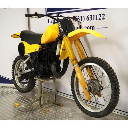 Yamaha YZ465 motocross bike. 1980 Frame No. 3R5-003033 Engine No. 3R5 ...