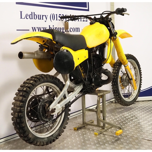 Yamaha YZ465 motocross bike. 1980 Frame No. 3R5-003033 Engine No. 3R5 ...