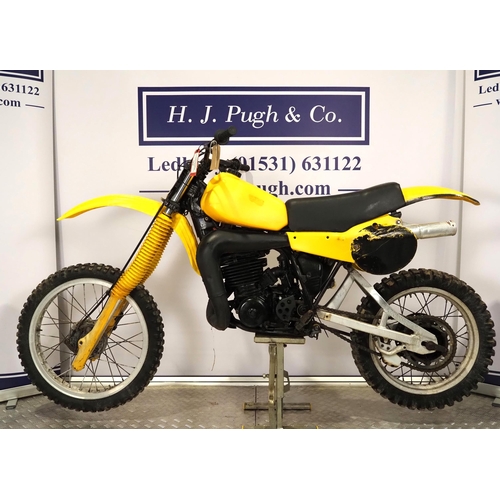Yamaha YZ465 motocross bike. 1980 Frame No. 3R5-003033 Engine No. 3R5 ...