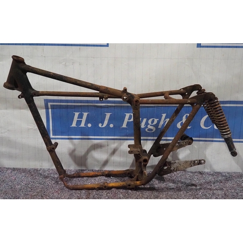 Triumph pre-unit frame