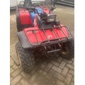 Kawasaki KLF300 quad bike, runs and rides. Key in office