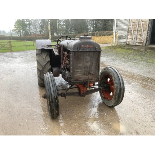 **Tractors approx 2pm** Fordson Standard N tractor. Circa 1940. Never ...