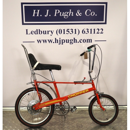 Raleigh Chopper bicycle. Restored