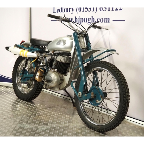 Greeves Scottish motorcycle. 1960. 249cc Frame No. 60/1690 Engine No ...