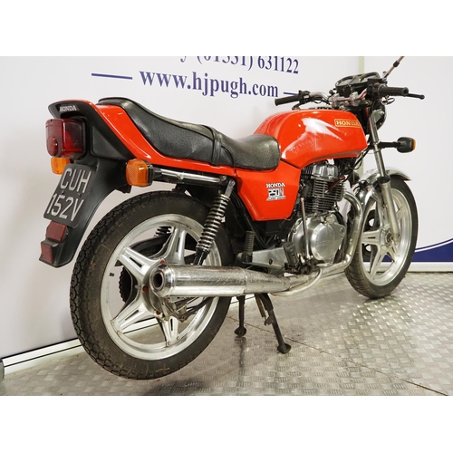 Honda CB250N Super Dream. 1979. 249cc Runs and rides, last ridden in ...