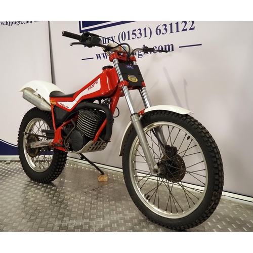 Fantic Trial 241 trials bike. 1989. Engine turns over with compression ...