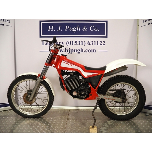 Fantic Trial 241 trials bike. 1989. Engine turns over with compression ...