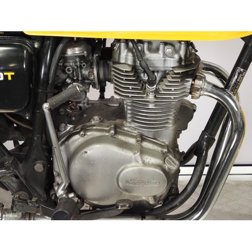 Honda CJ250T motorcycle. 1977. 249cc Frame No. CB250T-2010320 Engine No ...