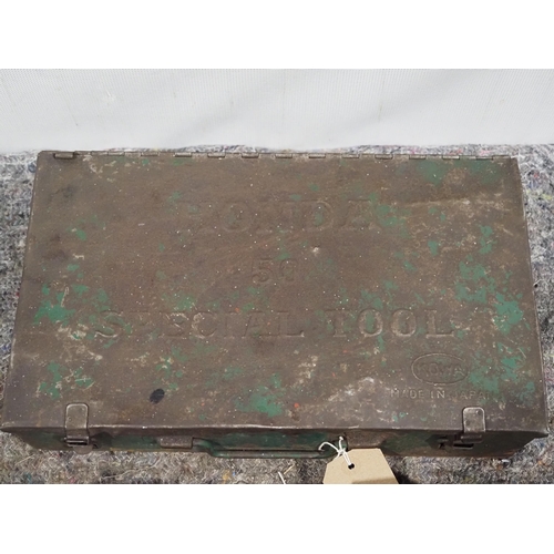 Honda tool box and quantity of Honda tools Mostly Honda 50 special ...