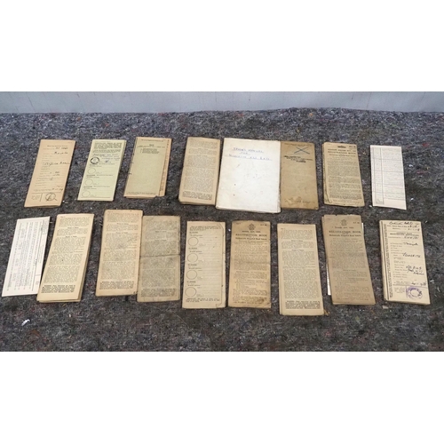 Quantity of buff log books