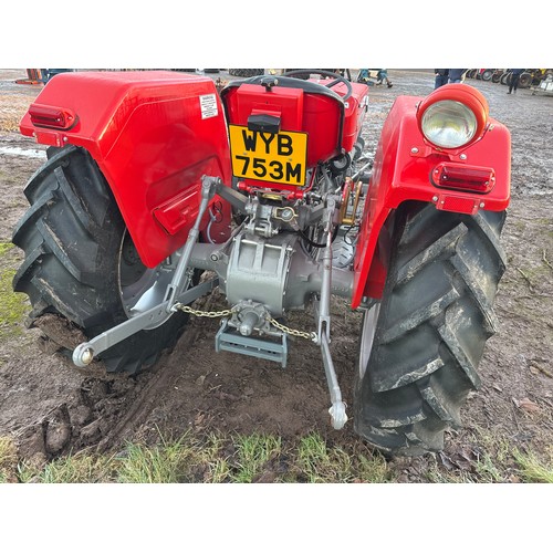 Massey Ferguson 135 tractor. 1974 Fully restored in 2024, full ...