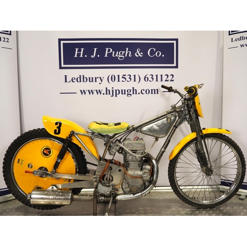 Jawa 895 twin cam grass track bike. 500cc. Engine No. K895C 455 Not ...