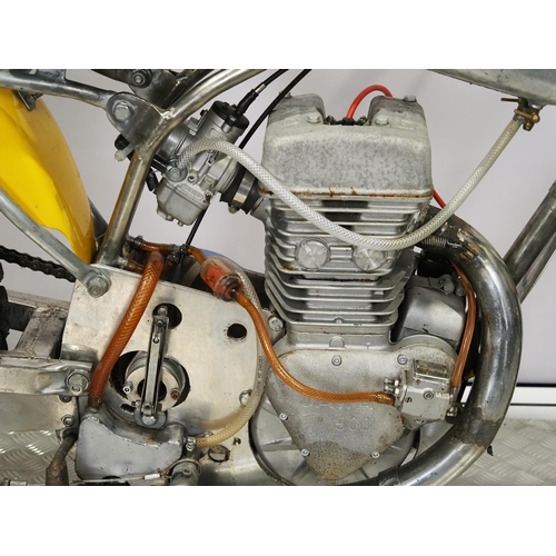 Jawa 895 twin cam grass track bike. 500cc. Engine No. K895C 455 Not ...