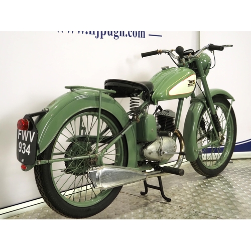 BSA Bantam D1 motorcycle. Frame No. YD1 11104 Engine No. 14009 Part of ...