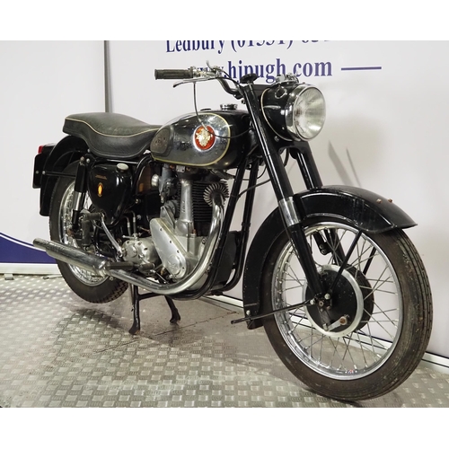 BSA B33 motorcycle. 1958. 500cc. Engine No. BB33 1737 Part of a private ...