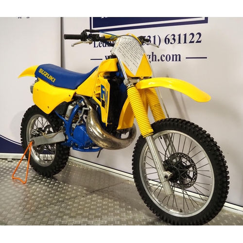 Suzuki RM250 J motocross bike. 1988. 250cc. Runs and rides. Has had a ...