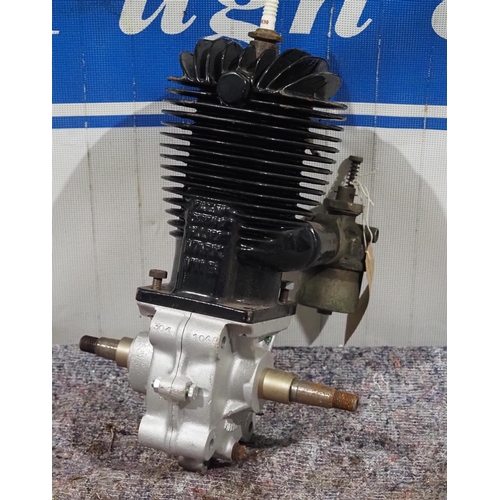 Villiers engine parts with carburettor