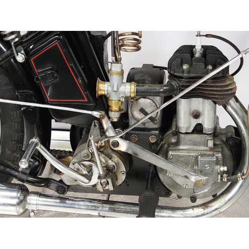 BSA B33-1 motorcycle. 1933. 247cc Frame No. A12946 Engine No. A1 1302 ...